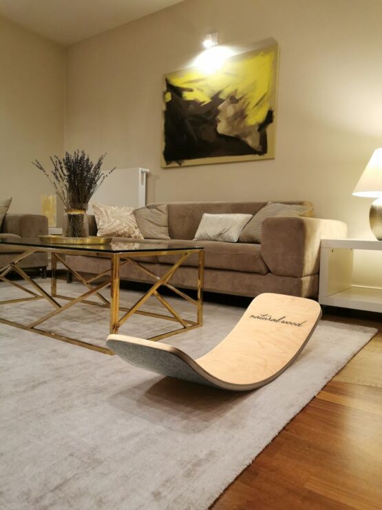 Natural Felt Balance Board - GoZone Skimboards